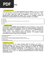 Spanish Formal Letter Writing Guide | PDF | Spanish Language | Proofreading