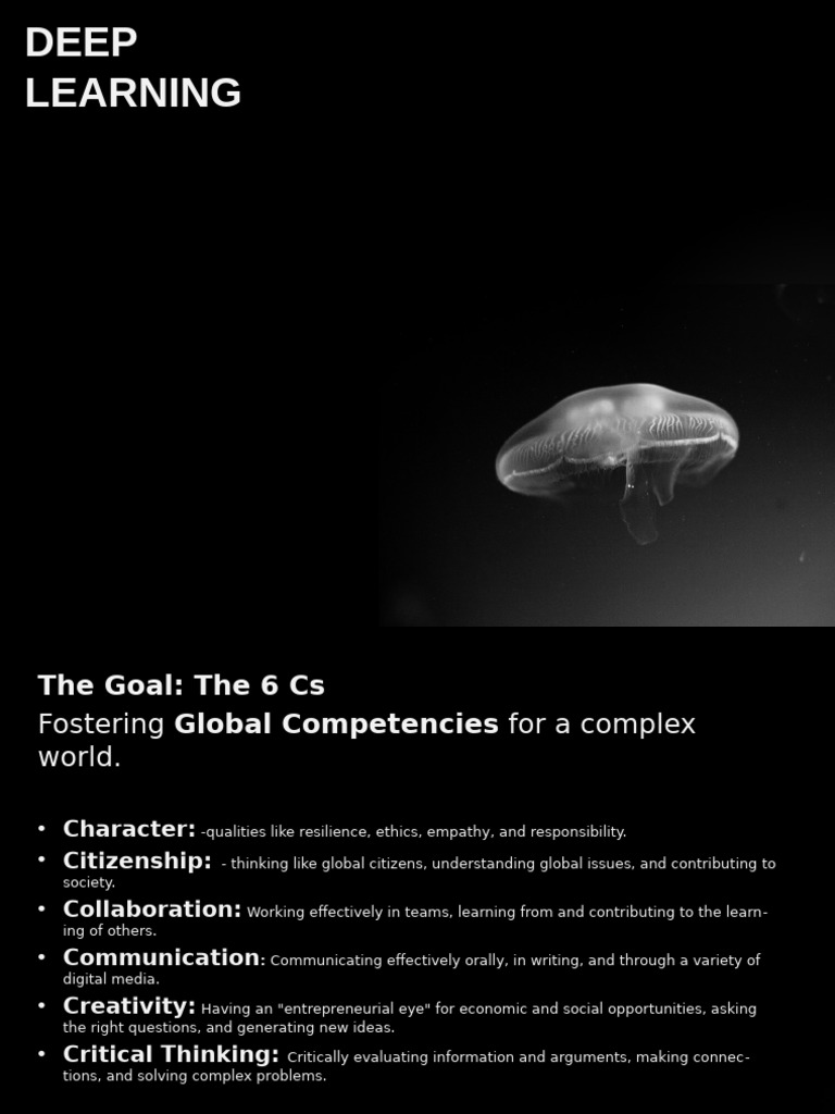 Deep Learning and the 6 Cs Framework | PDF | Learning | Pedagogy