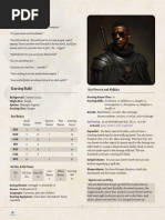 Deepwoken Build: Vesperian Stats | PDF