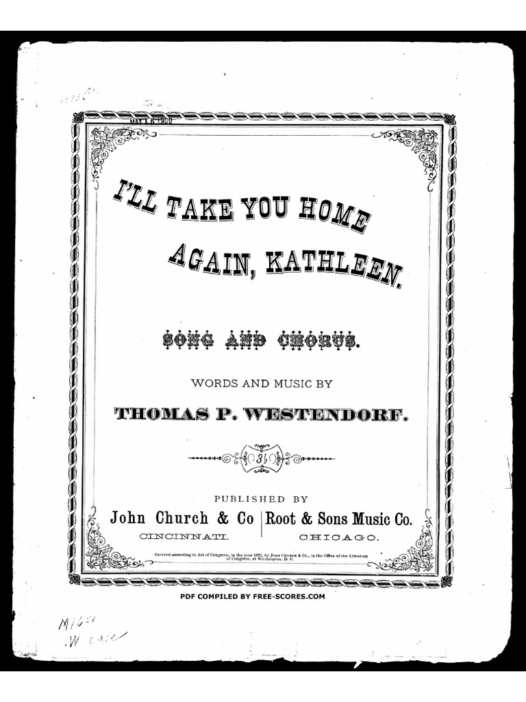 Take You Home Again Kathleen | PDF