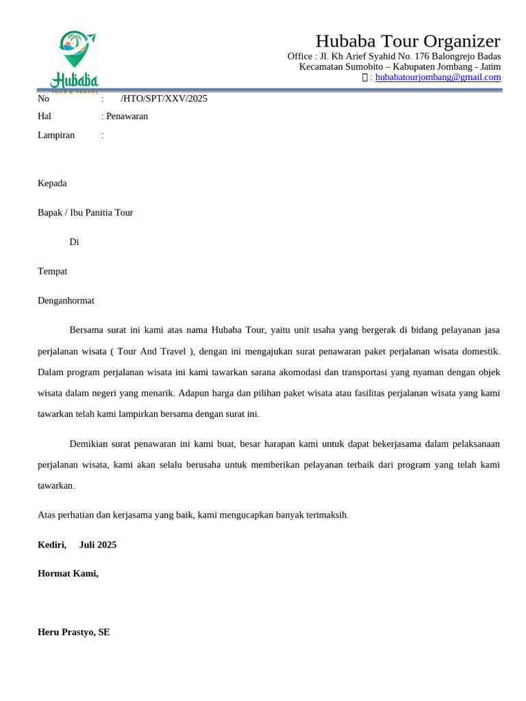 Penawaran Karimun Jawa Ibu2 Hebring | PDF