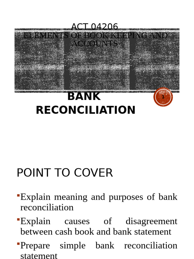 Bank Reconciliation Explained: Key Concepts | PDF | Banks | Business