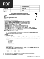 Grade 9 Indices Practice Questions | PDF
