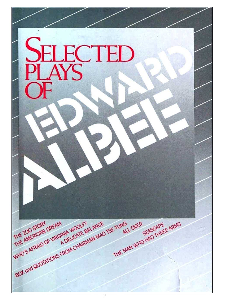 The Zoo Story - Edward Albee | PDF