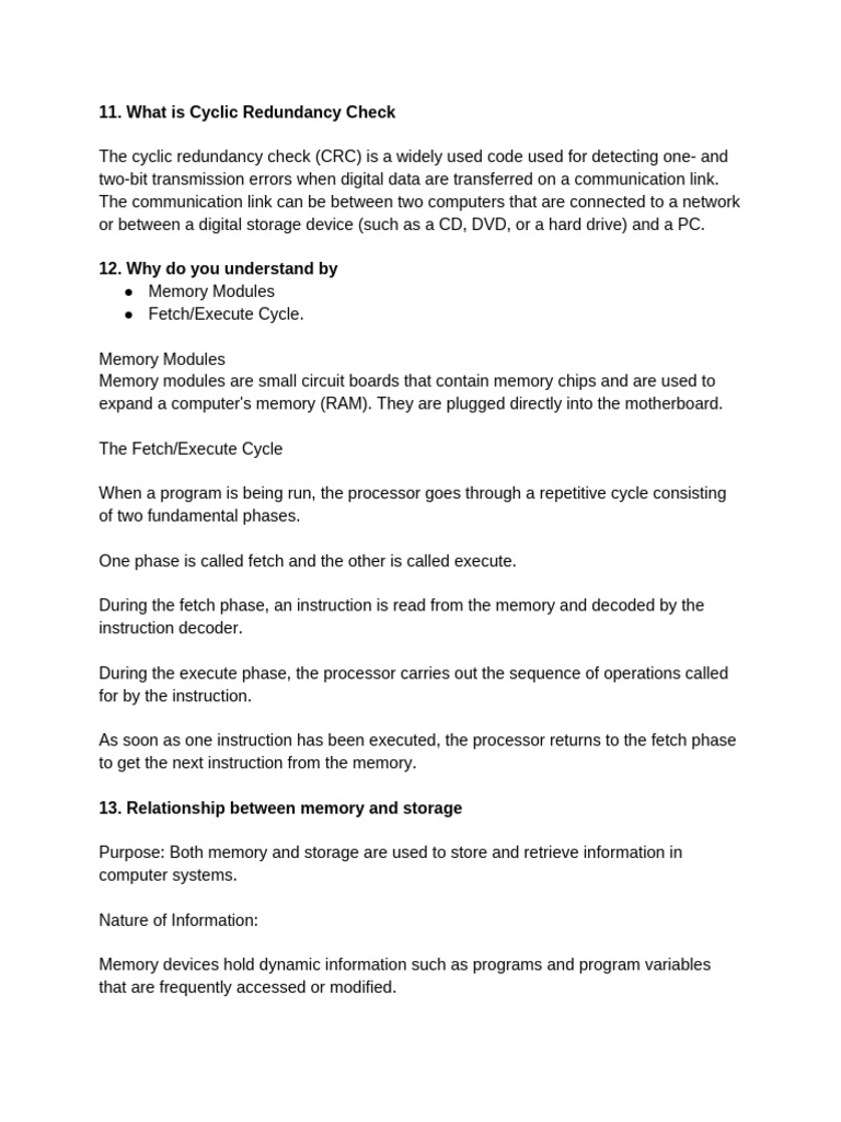 Understanding Computer Architecture Basics | PDF | Central Processing ...