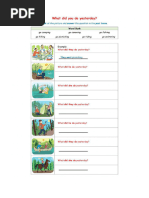 Unit 3 Lesson 1 What We Look Like | PDF