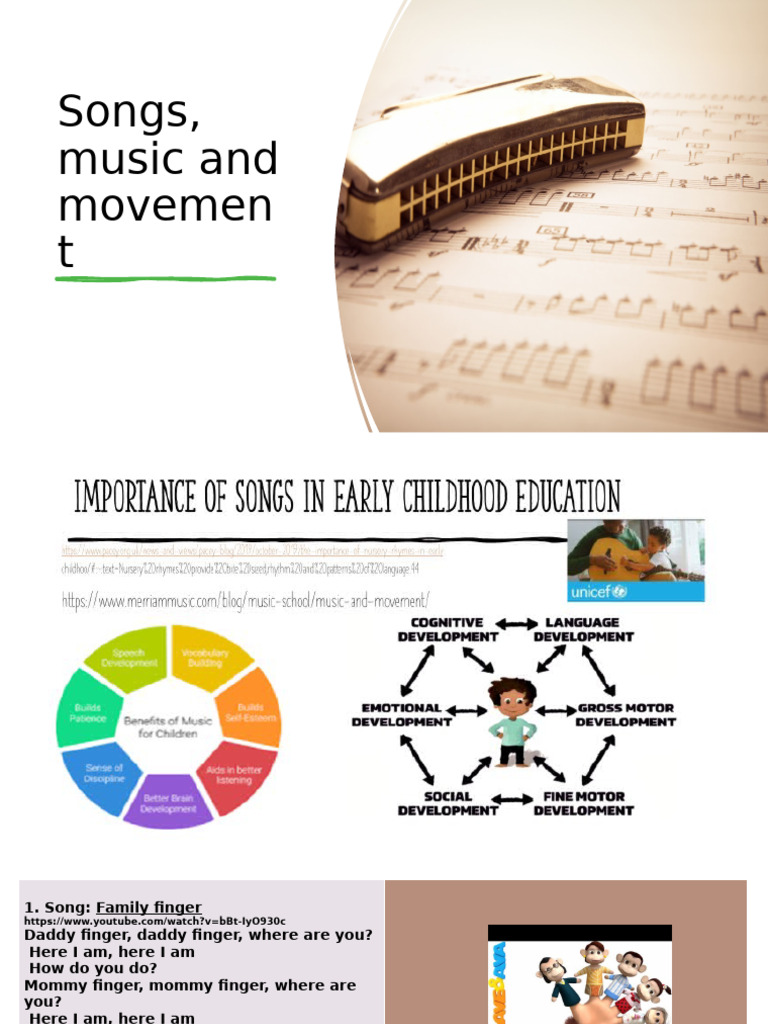 Songs, Music and Movement 3 | PDF
