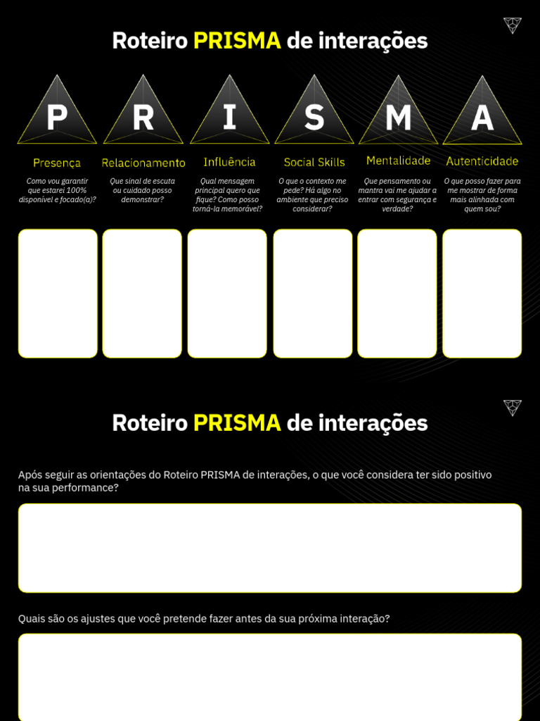 ROTEIRO PRISMA | PDF