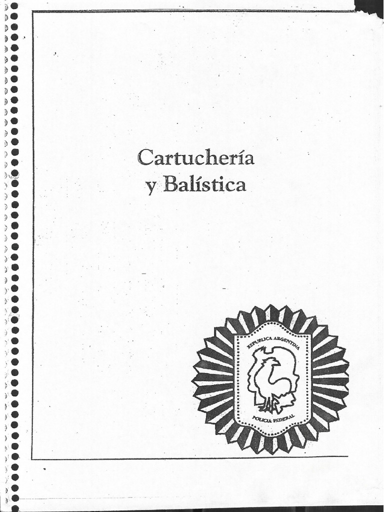 Cartuchería y Balística Unidades 1 y 2 | PDF