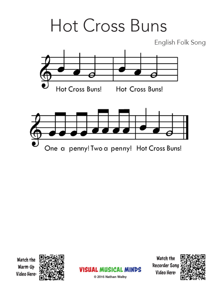 Hot Cross Buns PDF | PDF
