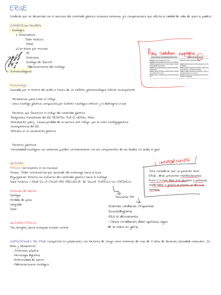 ERGE | PDF | La enfermedad por reflujo gastroesofágico | Gastroenterología
