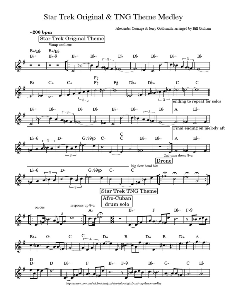 Star Trek Original Series Theme 1756745918153 | PDF
