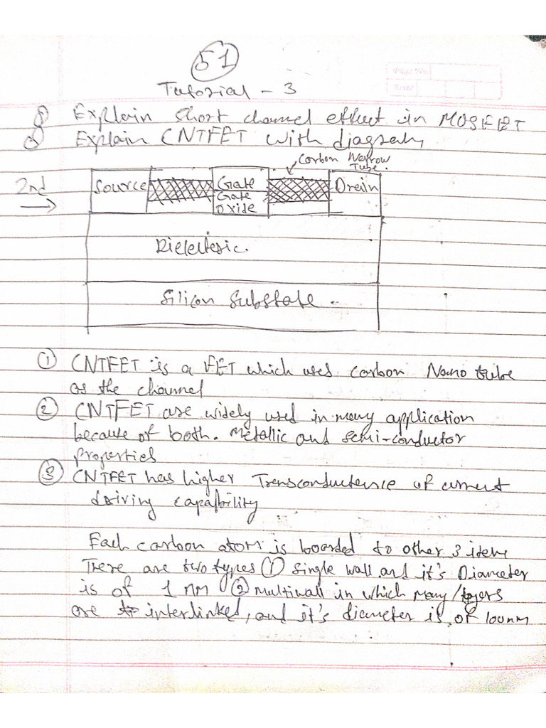 Dvlsi Tutorial 3 | PDF