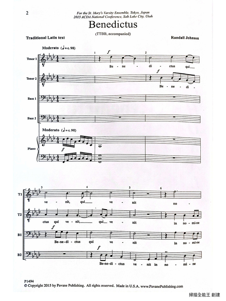 Benedictus | PDF