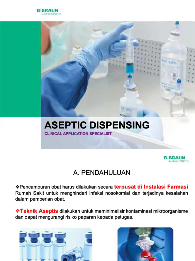 PDF Aseptic Dispensing Compress | PDF