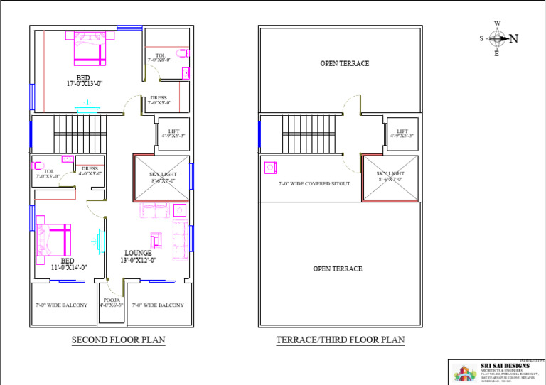 Duplex - Second & Third Floor Plan | PDF