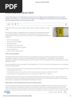 SOLAS 2024 Key Amendments Overview | PDF | Shipping | Ships