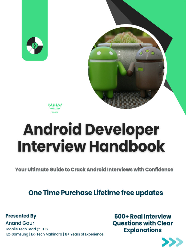 Android Developer Interview Handbook | PDF | Android (Operating System ...
