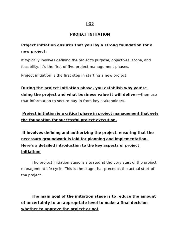 Lo2 Fundamentals of Project Management | PDF | Project Management | Risk