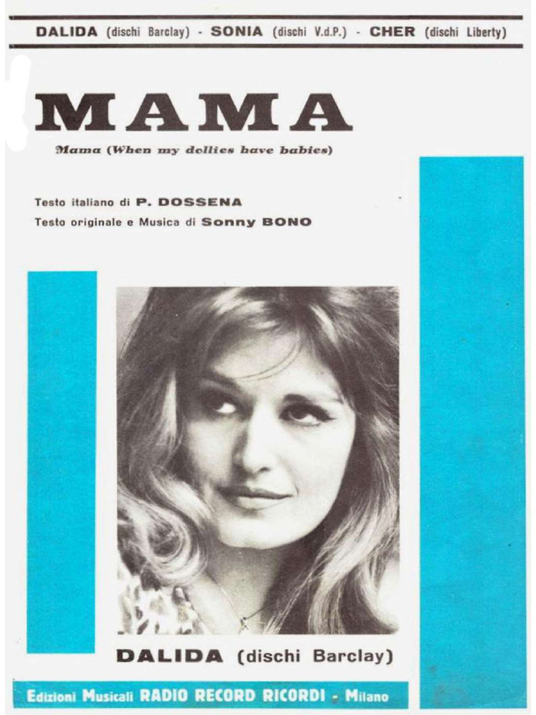 Dalida - Mama | PDF