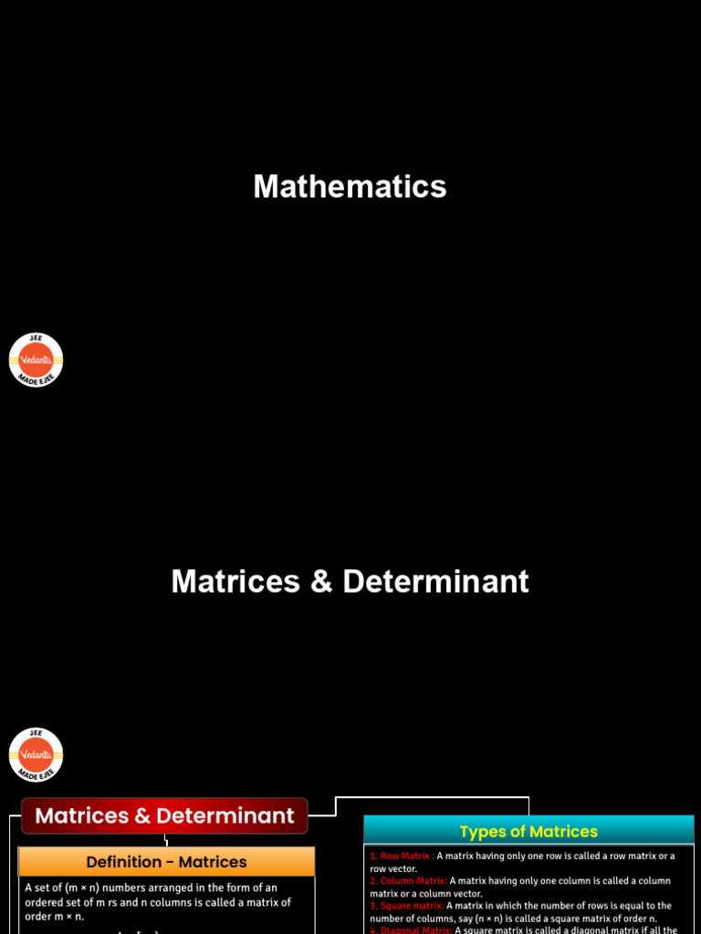 Mathematics | PDF | Matrix (Mathematics) | Line (Geometry)