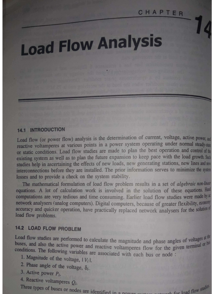 Load Flow Analysis | PDF