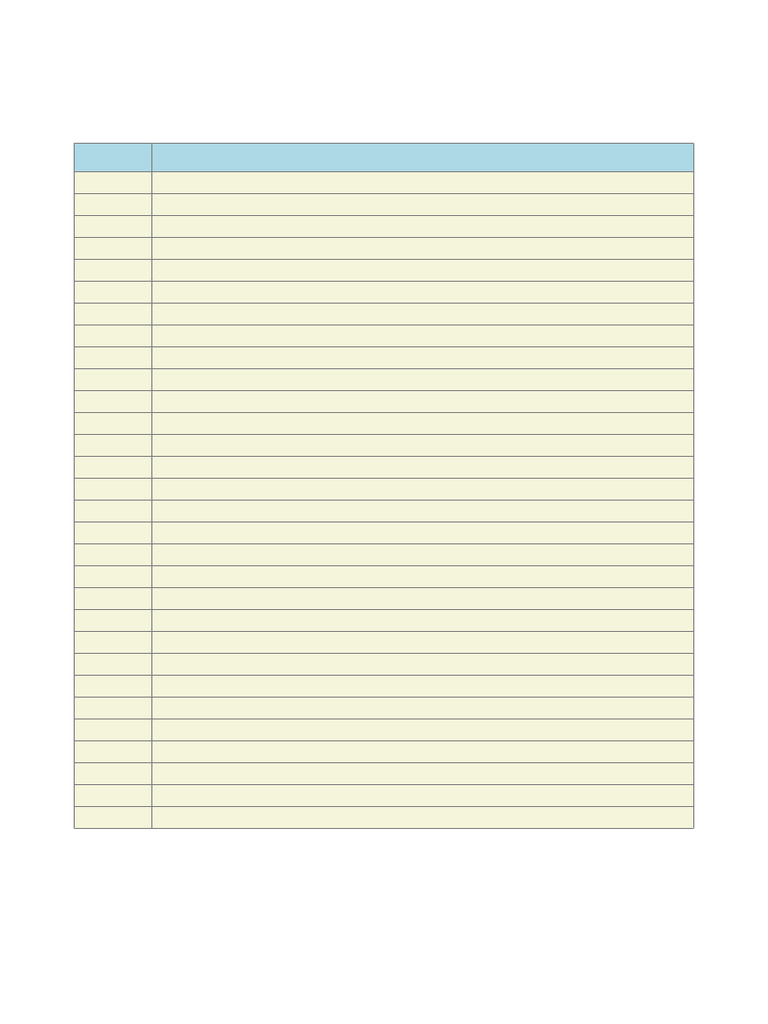 Checklist Glowup September | PDF