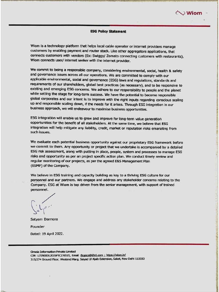 Esg | PDF