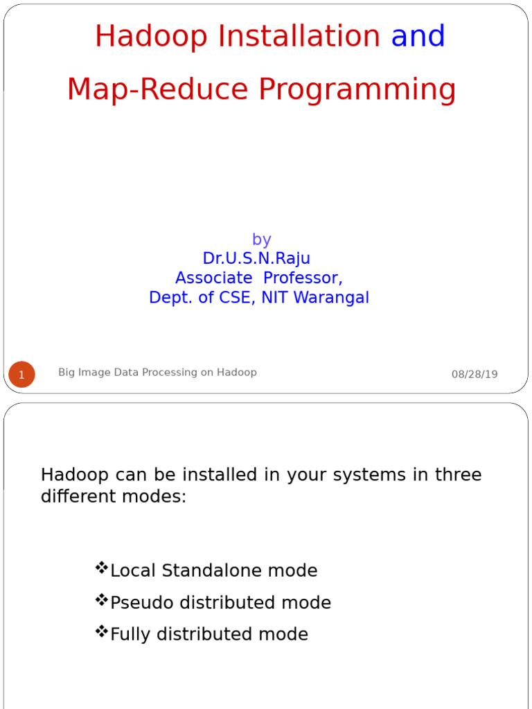 Hadoop Installaion 3.4.1 - 24-04-2025 | PDF | Apache Hadoop | Sudo