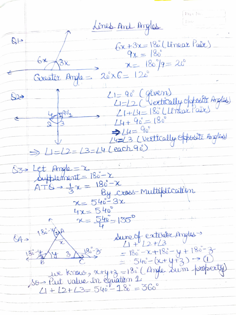 Maths Class 9 Assignment Solution | PDF