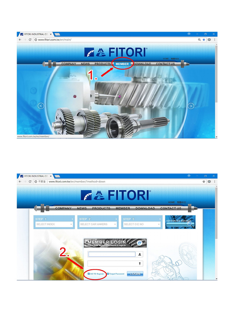 Steps of Apply - FITORI | PDF
