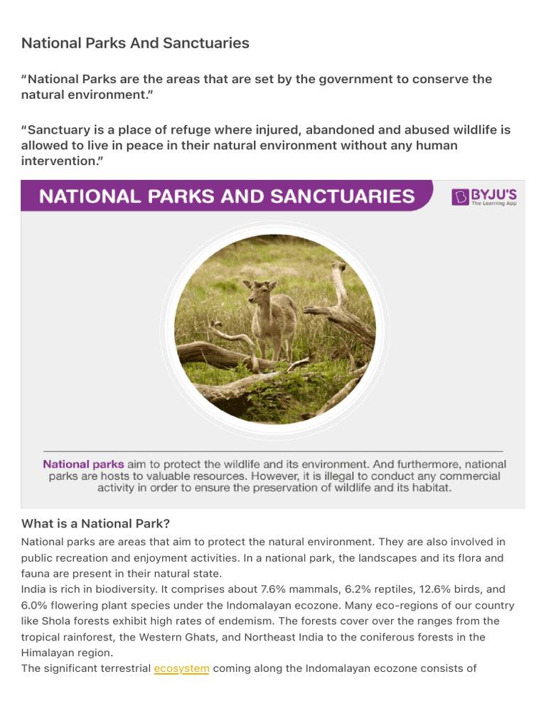 Palkot Wildlife Sanctuary Overview | PDF | Forests | Natural Environment