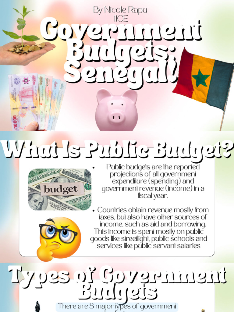 Senegal Government Budget Overview | PDF | Deficit Spending ...