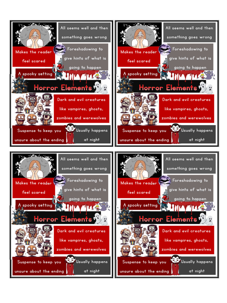 Horror Elements | PDF