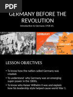 Life in Germany Before World War 1 | PDF | Weimar Republic | German Empire