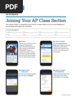 AP Classroom Student Guide | PDF | Advanced Placement | Multiple Choice