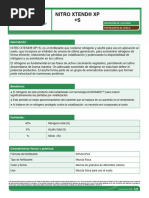 Ficha Tecnica Nitro Xtend XP K S | PDF | Fertilizante | Nutrientes