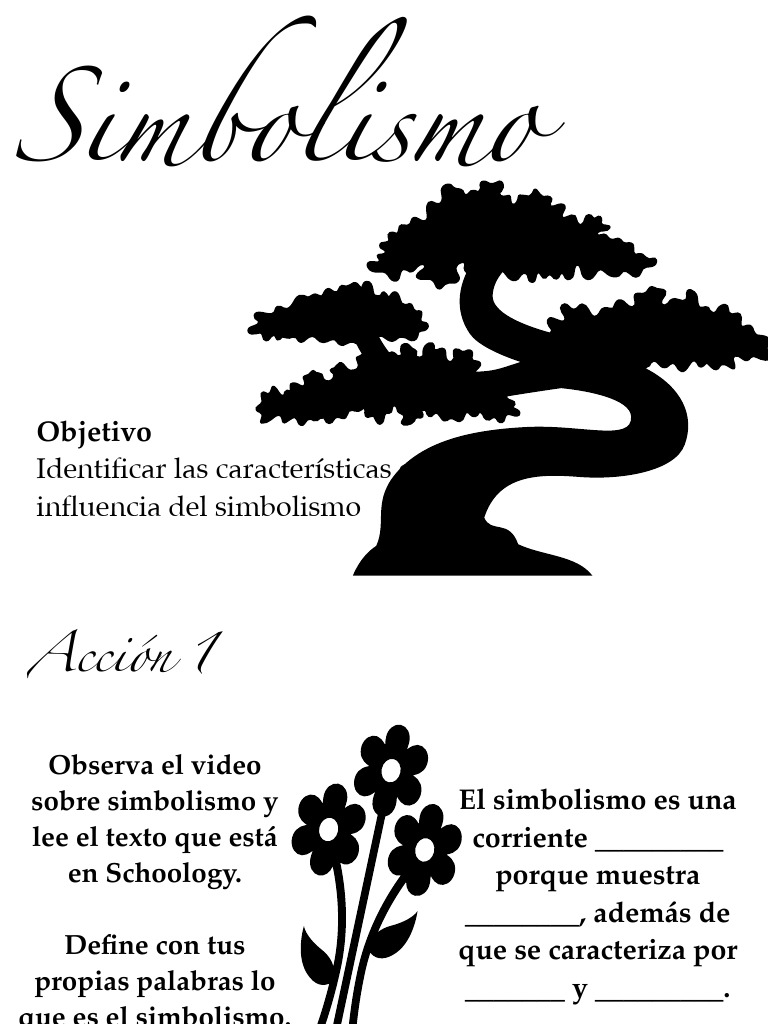 Características del Simbolismo Literario | PDF