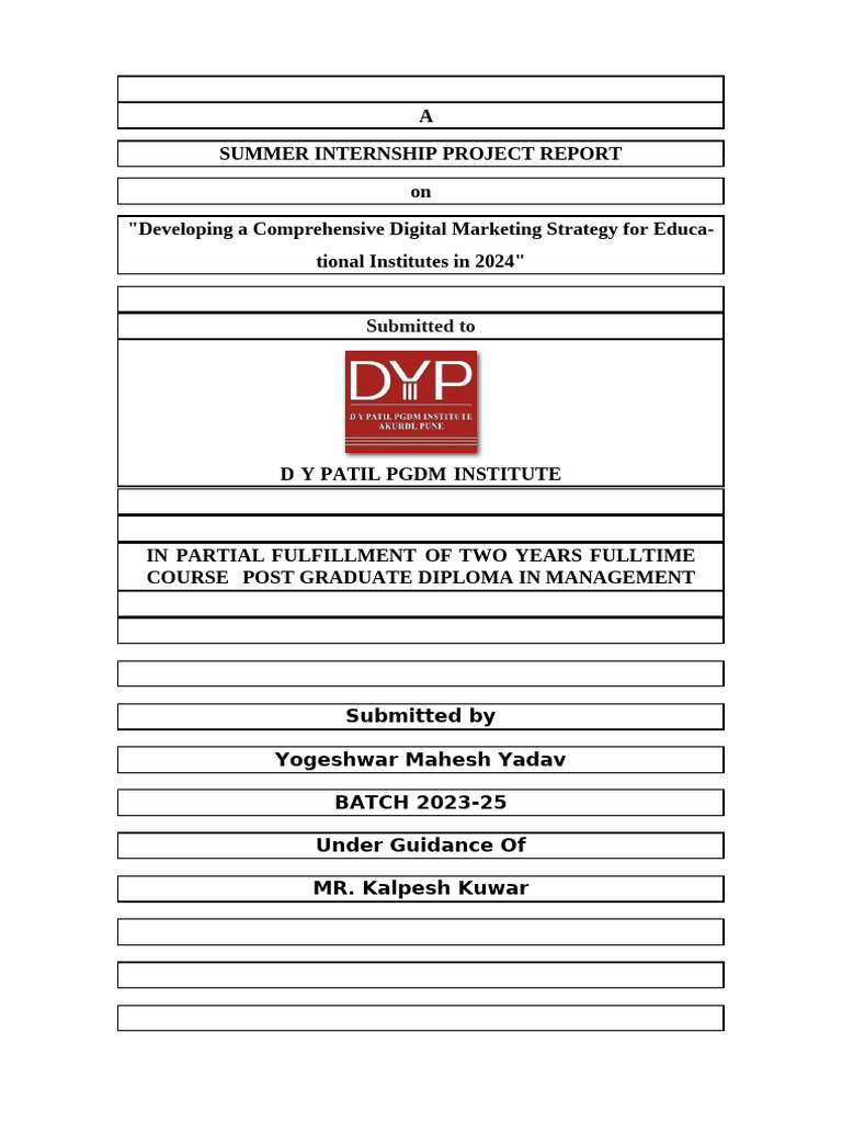 Final Draft 2 MDD Sample | PDF | Digital Marketing | Search Engine ...