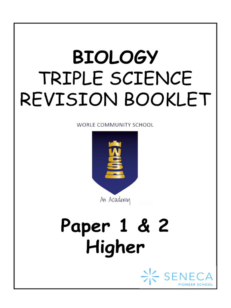 Biology Revision Booklet (Higher) | PDF