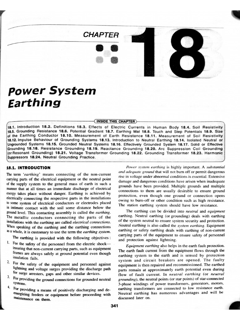 Power System Earthing | PDF