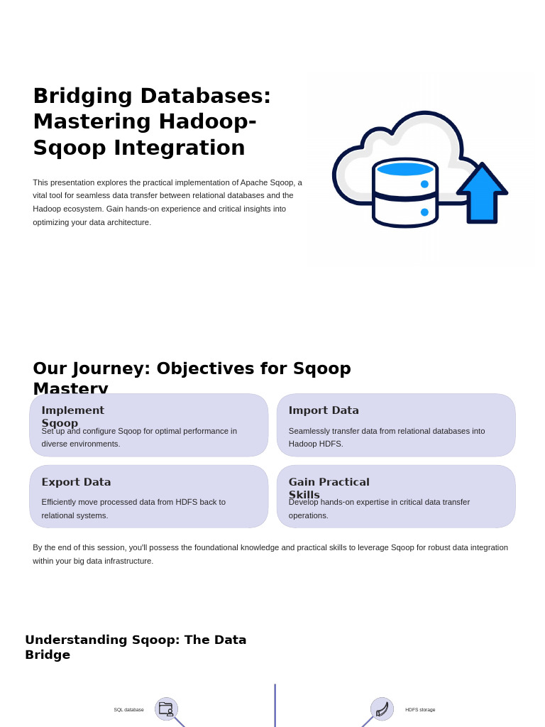 Mastering Hadoop-Sqoop Integration Guide | PDF | Databases | Apache Hadoop