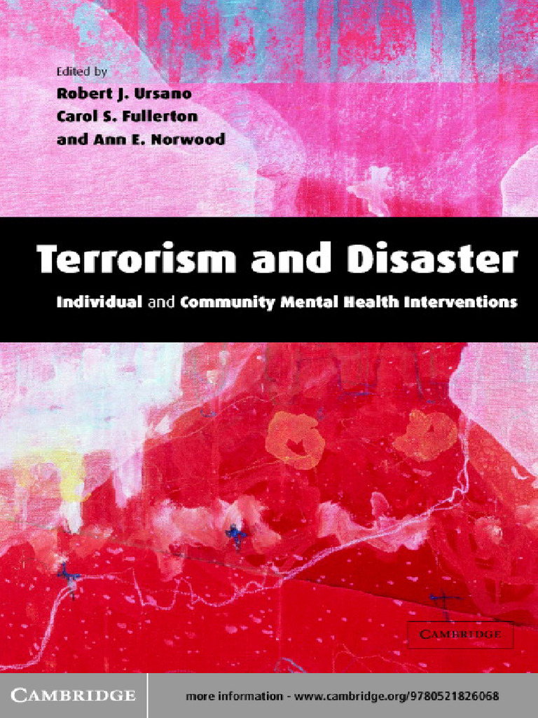 Mental Health Interventions for Terrorism | PDF | Mental Disorder ...