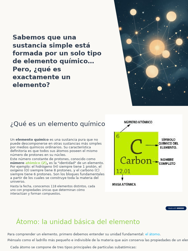 Elemento Químico | PDF | Elementos químicos | Química
