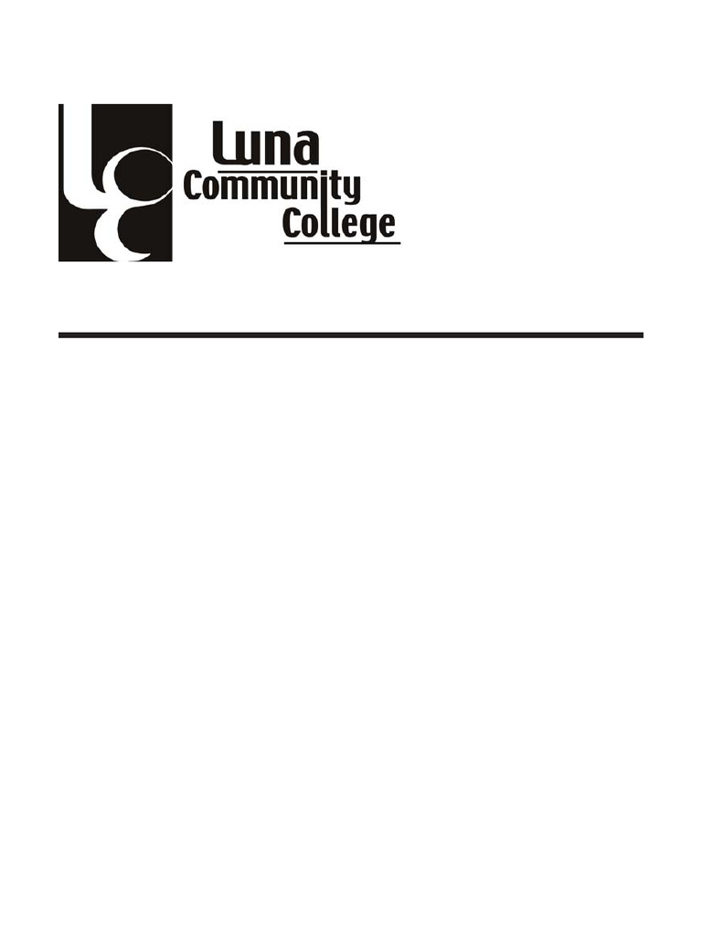 Luna Community College Overview | PDF