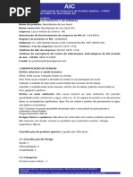 Ficha Tecnica - Atomic 70 - Rev02 | PDF | Desinfetante | Química
