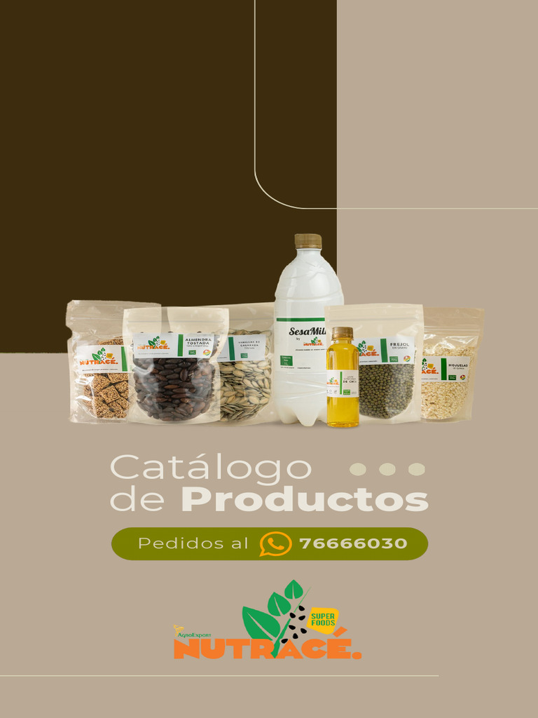 Catálogo de Productos Nutracé OG | PDF | Grano | Agricultura