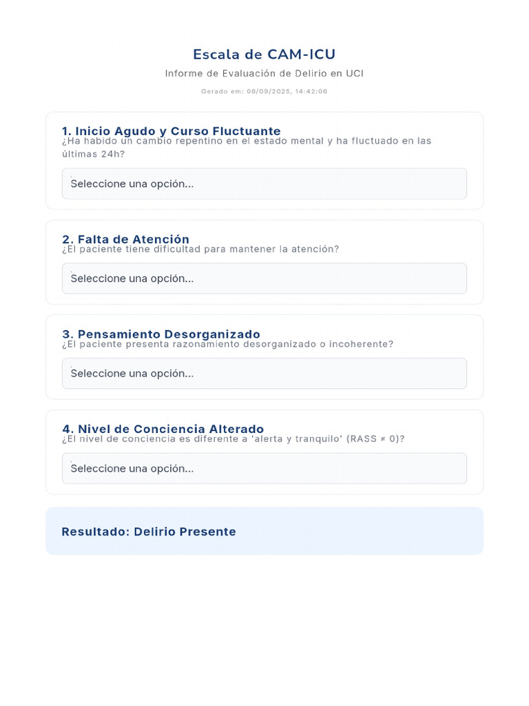 Informe Cam Icu | PDF