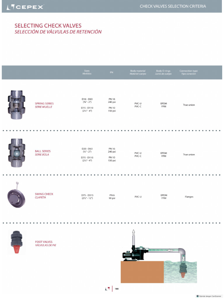 Cepex Check Valve | PDF