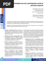 Teoría de La Actividad | PDF | Vejez | Ciencias del comportamiento